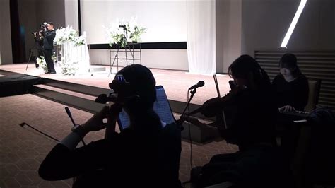 한국거래소웨딩홀 피아노3중주 Rewrite The Stars 위대한 쇼맨 Ost By 크레센도 Youtube