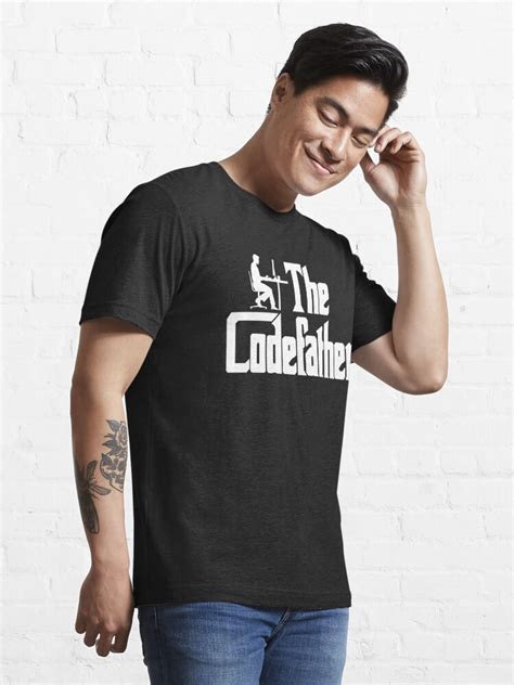 Programmer Codefather Software Engineer Hackers Coders T Shirt For