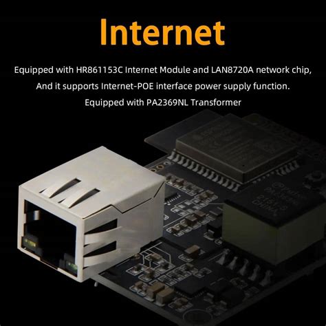 Lilygo Ttgo T Internet Poe Esp32 Ethernet Adaptörü Lan8720a Geliştirme Kartı İndirici