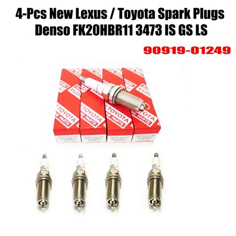 Свеча зажигания Toyota 90919-01249.1шт - купить по выгодным ценам в ...