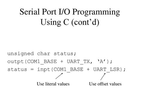 Programming The I O Hardware Ppt Download