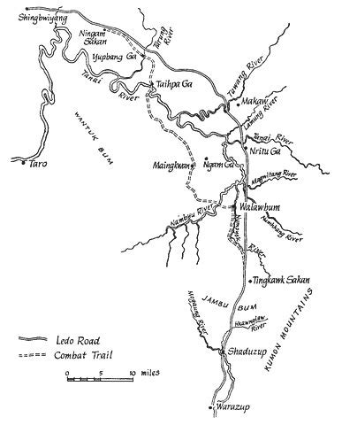 Maps Of The Ledo Road In The China Burma India Theater Of World War Ii
