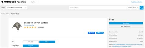Github Thistembaequation Driven Surface A Fusion 360 Add In That Allows The Creation Of