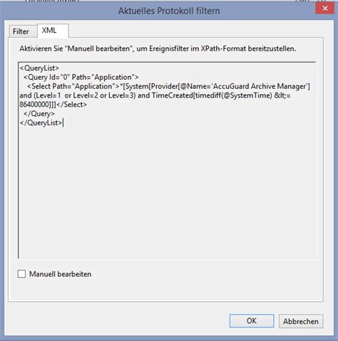 eventlog monitoring in einfach servereye