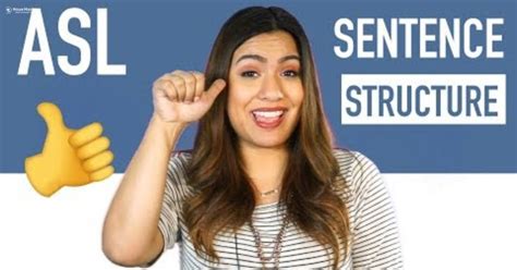 ASL Grammar Rules A Quick Overview Noun Master