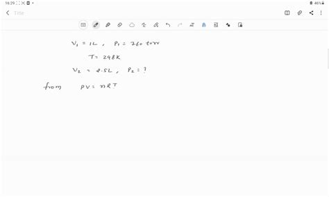 Solved The Isothermal Compressibility Of Acetone At Room Temperature Is 0 0125 Atm What Is The