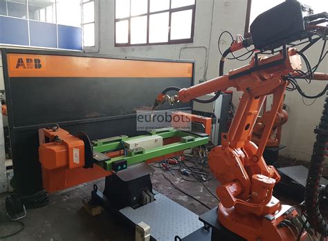 Abb Welding Robot Irb 1400 Positioner Irbp 250r Eurobots