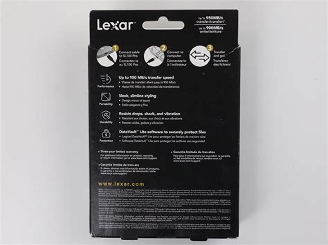 Lexar Sl Pro Portable Ssd Gb Review Photos Disassembly Techpowerup