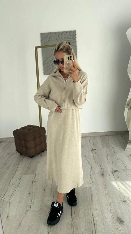 Костюм жіночий сукня та кардиган — ціна 1040 грн у каталозі Костюми з сукнею Купити жіночі речі