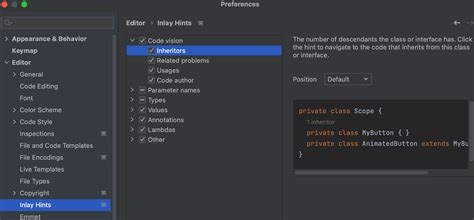 Codelens Style In Context Information In Intellij Idea Stack Overflow