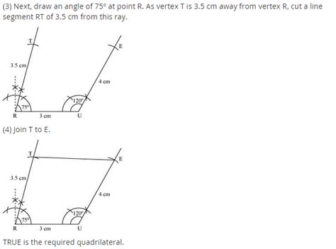 NCERT Solutions For Class 8 Maths Chapter 4 Practical Geometry Ex 4 4
