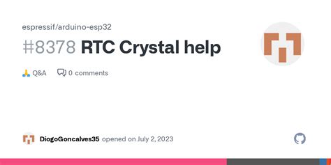 RTC Crystal Help Espressif Arduino Esp32 Discussion 8378 GitHub