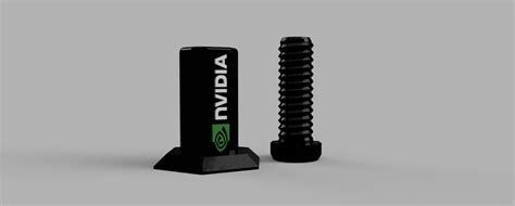 Free Stl File Nvidia Graphics Card Support Nvidia Gpu Support 👌 ・3d