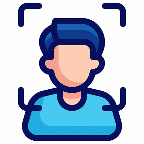 Face Scan Face Scanner Face Recognition Face Detection Icon