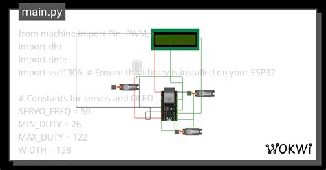 TempHumServoDisp Copy Wokwi ESP STM Arduino Simulator