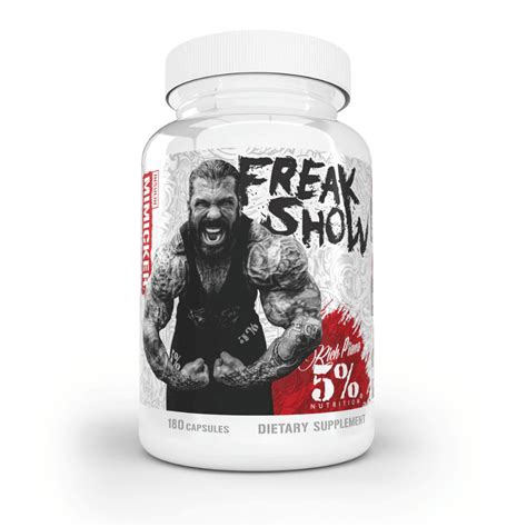 5 Nutrition Freak Show Legendary Series 180 Caps Cross The