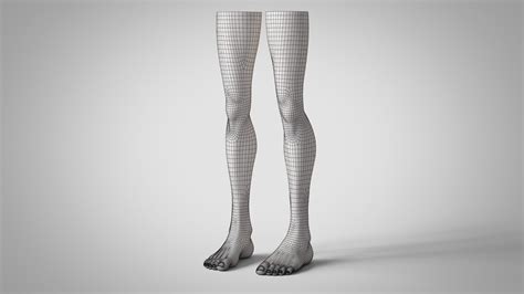 Male Legs 3d Model Turbosquid 2296849