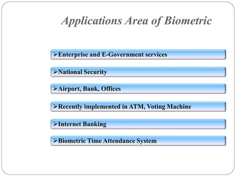 Biometric Authentication PPT PPTX Technology Computing