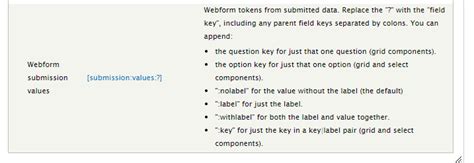 Use Of Webform Submission Tokens In Email 2490648