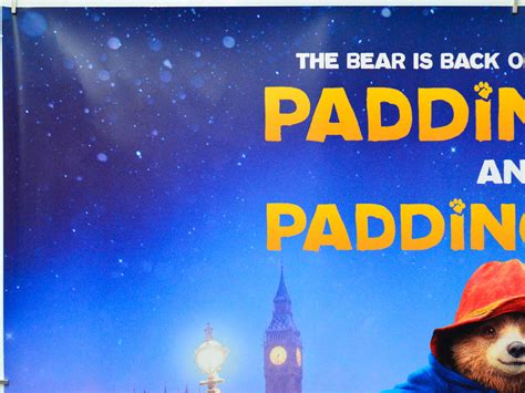 “paddington And Paddington 2” Original Quad Poster Film Poster Mov Pastposters