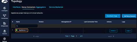 adding and connecting a decoy connector to the zscaler deception admin