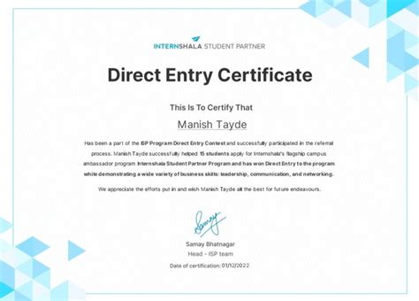 Manish Tayde On Linkedin Intershala