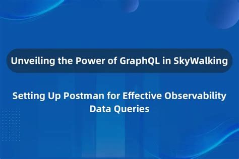 how to use graphql to query observability data from skywalking with