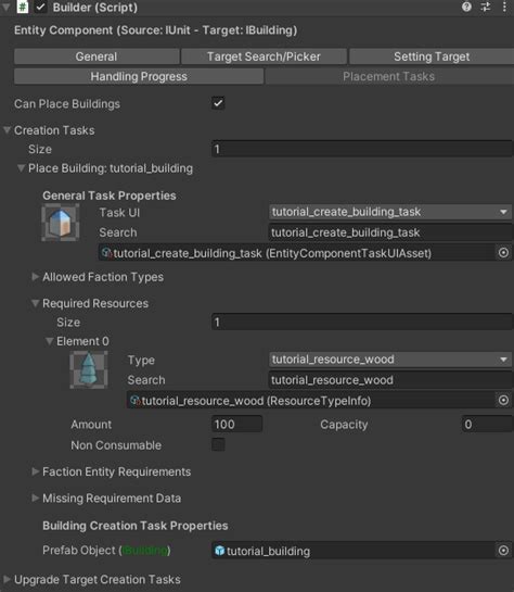 Builder Unit Unity RTS Engine Documentation