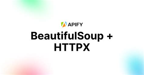 Beautifulsoup X · Template · Apify
