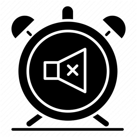 Alarm Clock Mute Off Sound Icon Download On Iconfinder