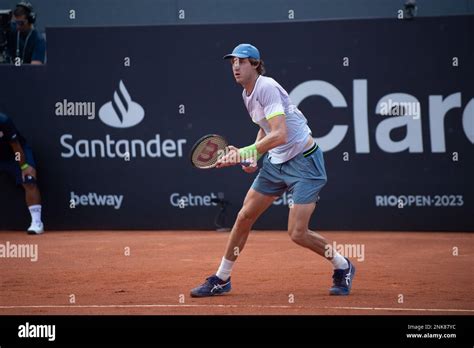 Rio De Janeiro Rj 19022023 Rio Open 2023 N Jarry Chi During
