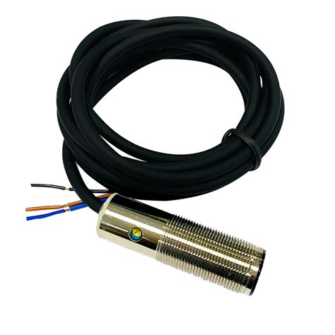 Pnp No Optional 80cm Pnp Photoelectric Sensor M18 Circular Beam Photoelectric Switch Dc 10 30v