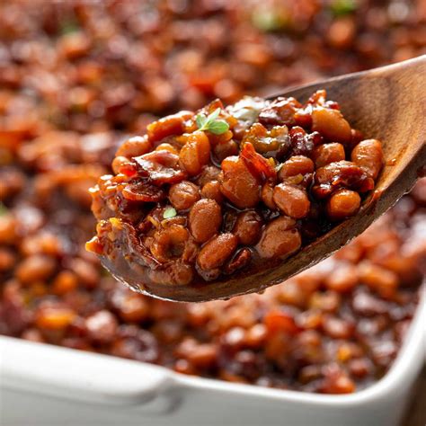 Homemade Baked Beans Lemon Blossoms