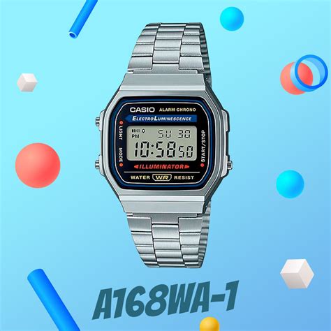 Casio Часы наручные Электронные Наручные часы Casio A168wa 1 купить с доставкой по выгодным