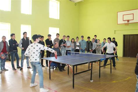 სასკოლო სპორტული ოლიმპიადა მაგიდის ჩოგბურთი