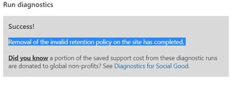 delete items from preservation hold library in sharepoint online