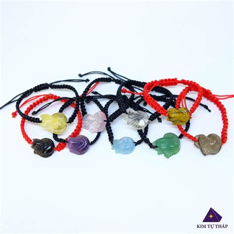 Vòng Đá Hồ Ly Dây Rút Mang ý Nghĩa Phong Thủy Lớn