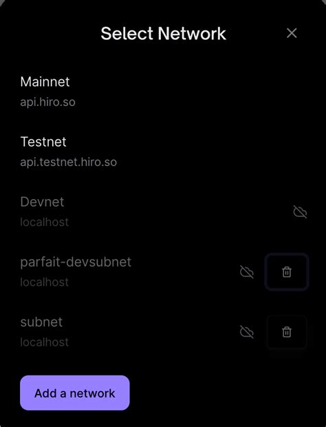 can t delete inactive networks · issue 3608 · leather io extension · github