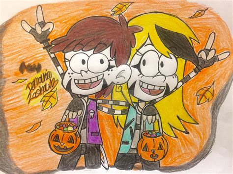 The Loud House Rocking Halloween By Artdemaurialashawn21 On Deviantart