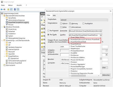 Deep Scriptblock Logging Powershell Kommandos Im Eventlog Aufzeichnen