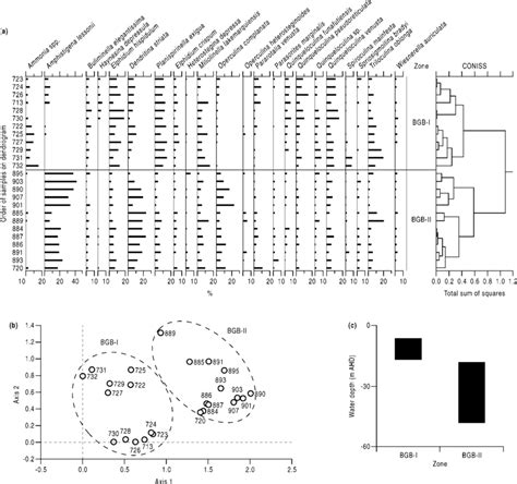 a unconstrained cluster analysis based on unweighted euclidean