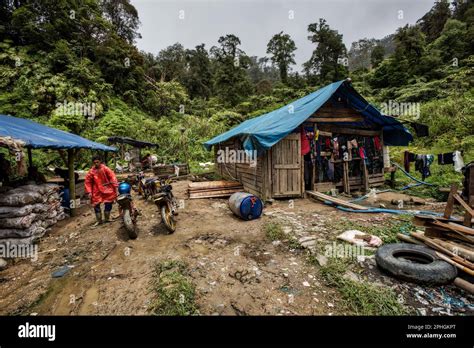 Mining In Indonesia Java Asia Stock Photo Alamy