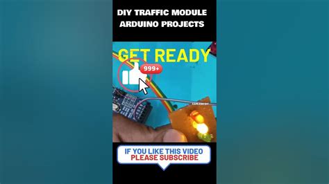 Diy Traffic Light 🚦 Just Rs10 Arduino Projects Arduino Diy Shorts Shortsfeed Viral