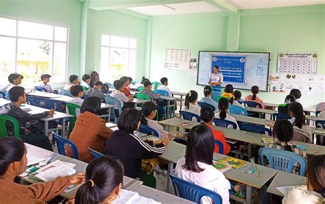 မိုင်းရယ်မြို့နယ် အ ထ က၌ လူငယ်ရေးရာအသိပညာပေး ဟောပြောပွဲနှင့် နယ်လှည့်စာကြည့်တိုက်ပြုလုပ