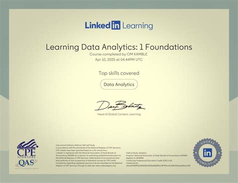 Dataanalytics Linkedinlearning Continuouslearning Foundations Om