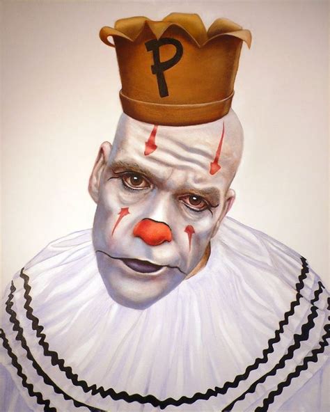 Painting Jo David Creepy Clown Clown Makeup Vintage Clown