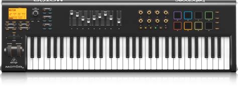 Motor 61 61 Key Midi Master Controller Keyboard With Motorized Faders Steemhunt