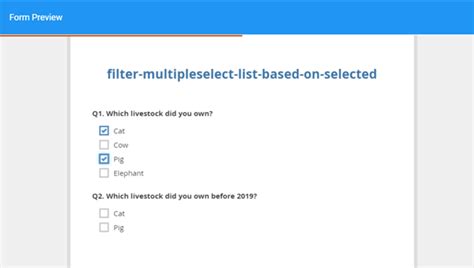 Select Multiple In Cascading Selection Questions User Support KoboToolbox Community Forum
