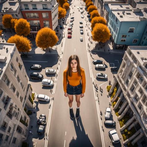 Giantess Girl In A Tiny City By Dengts On Deviantart