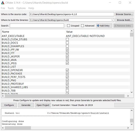 Installation Of OpenCV In Windows From Source CV Tricks